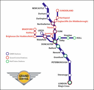 Grand Central Station Map